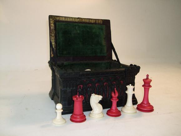 Bonhams A Staunton Ivory Chess Set Jaques 19th Century