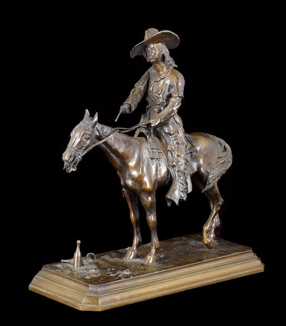 Bonhams : A bronze sculpture of William 'Buffalo Bill' Cody By Walter ...