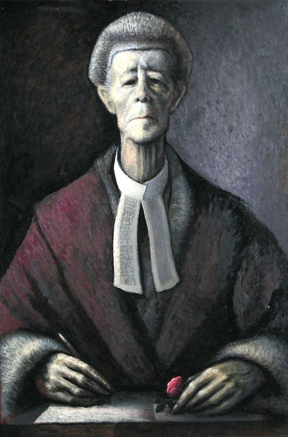 Bonhams : John Petts (British, 1914-1991) 'The Judge',