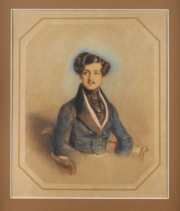 Bonhams : Alfred Edward Chalon, RA (British, 1780-1860) A pair of ...