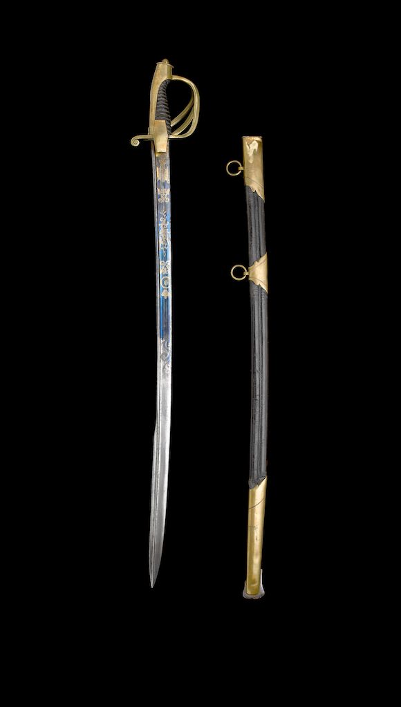 Bonhams : A rare Russian 1811 pattern naval officer's sword Reign of ...