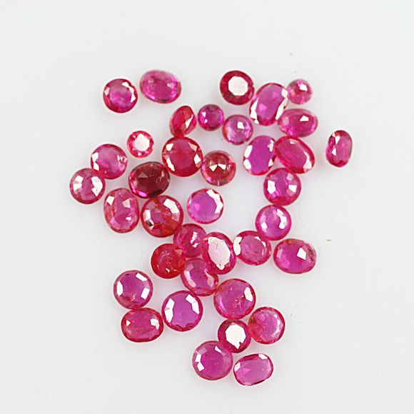 Bonhams : A collection of unmounted rubies