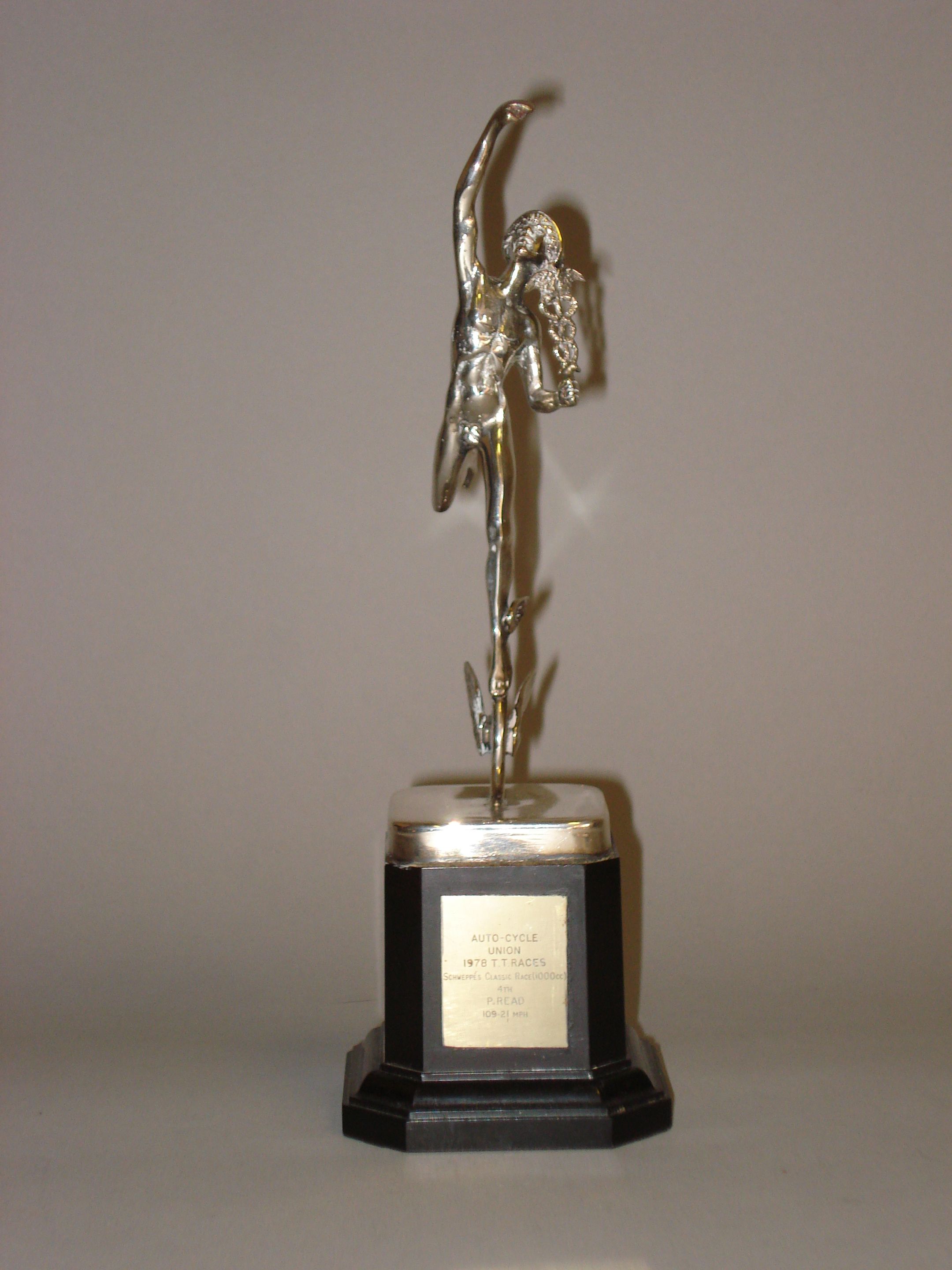 Bonhams Cars : An Isle of Man TT Silver Replica trophy,