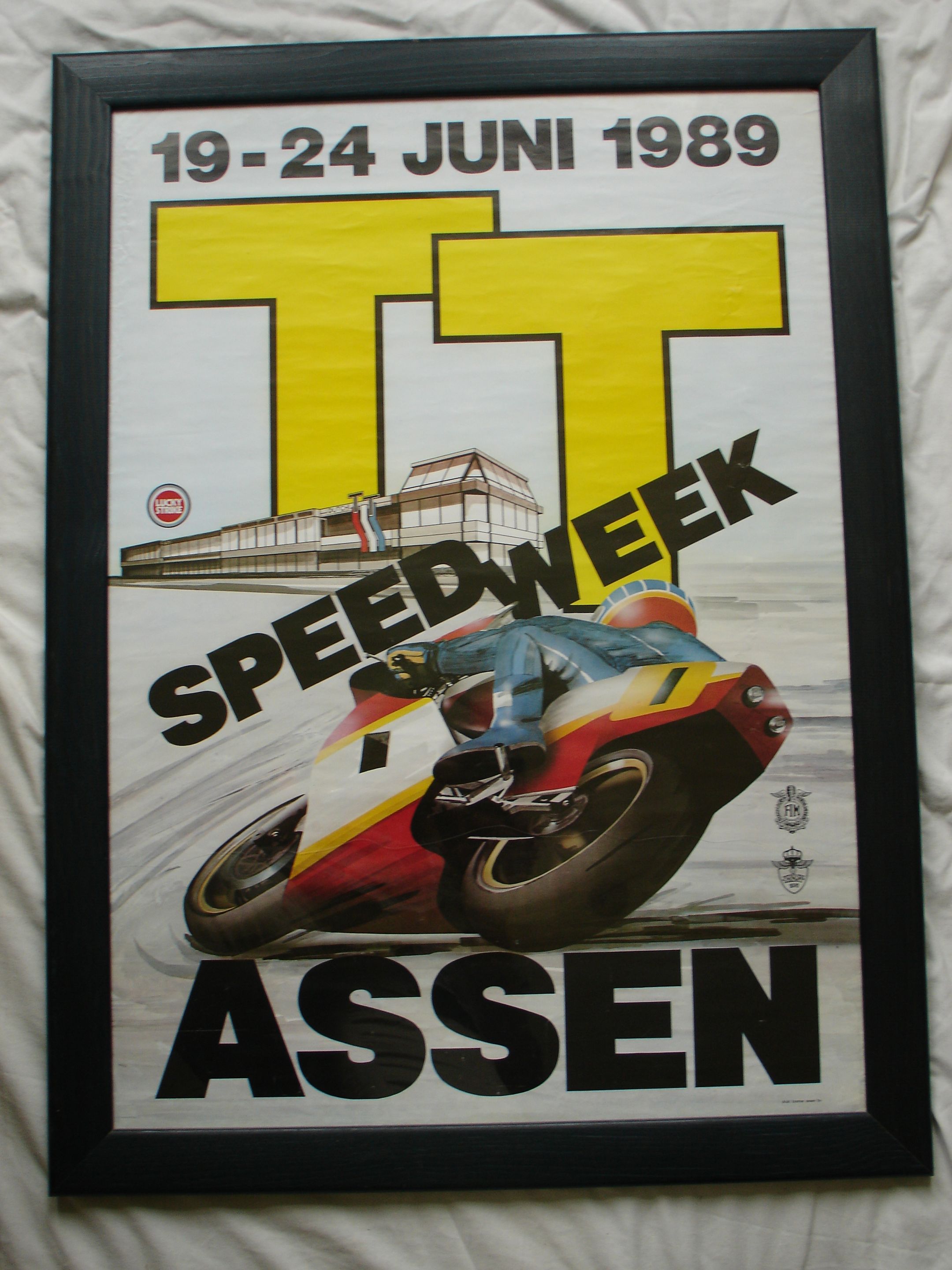 Bonhams Cars : A 1989 Assen TT Speed Week poster,