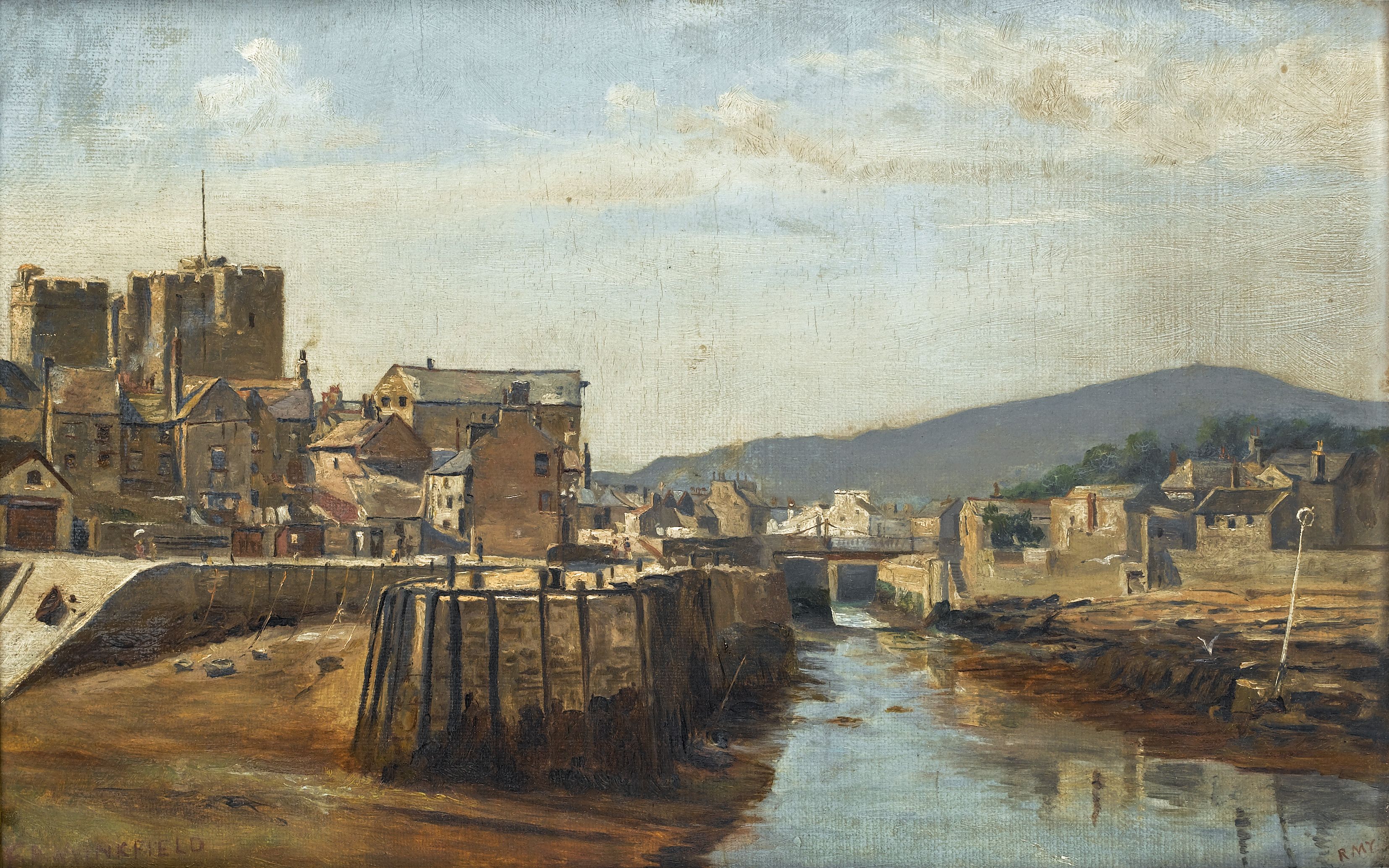 Bonhams : Frederick A. Winkfield (British, active 1873-1920) Castletown ...