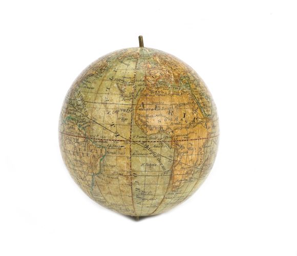 Bonhams : A Carl Abel Klinger 3-inch terrestrial globe, Nurenburg ...