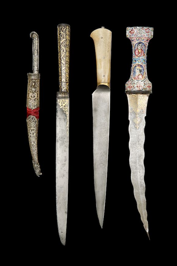 Bonhams : An Ottoman Dagger, And A North African Dagger