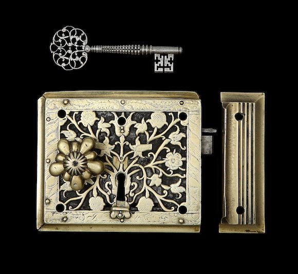 Bonhams : A Very Rare English Door-Lock