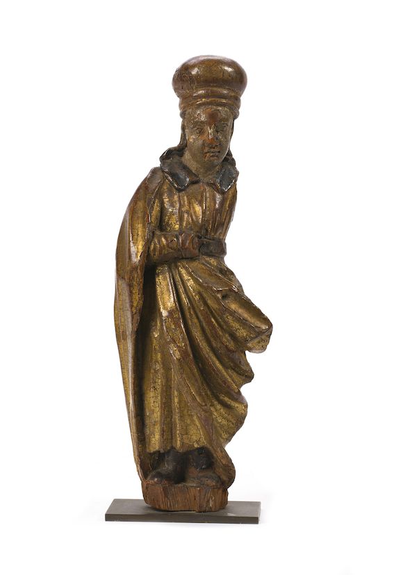 Bonhams : A late Medieval / Early Renaissance Brussels carved wood ...