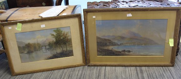 Bonhams : George Lowthian Hall (British, 1825-1888) Brodick Bay, Isle ...