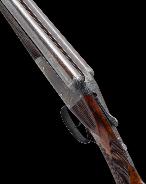 Bonhams : A 20-bore boxlock ejector gun by W. Richards, no. 8848 In its ...