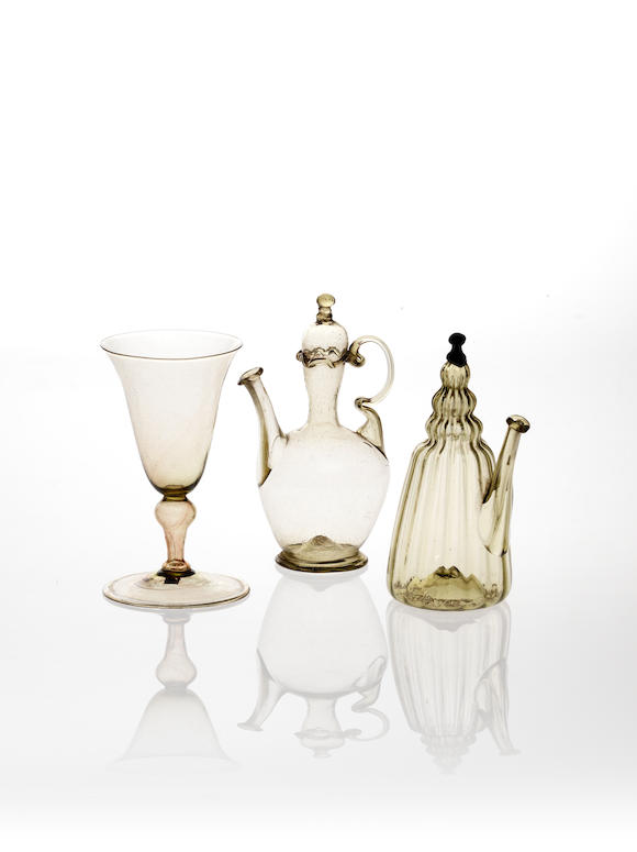 Bonhams A Façon De Venise Wine Glass 17th18th Century
