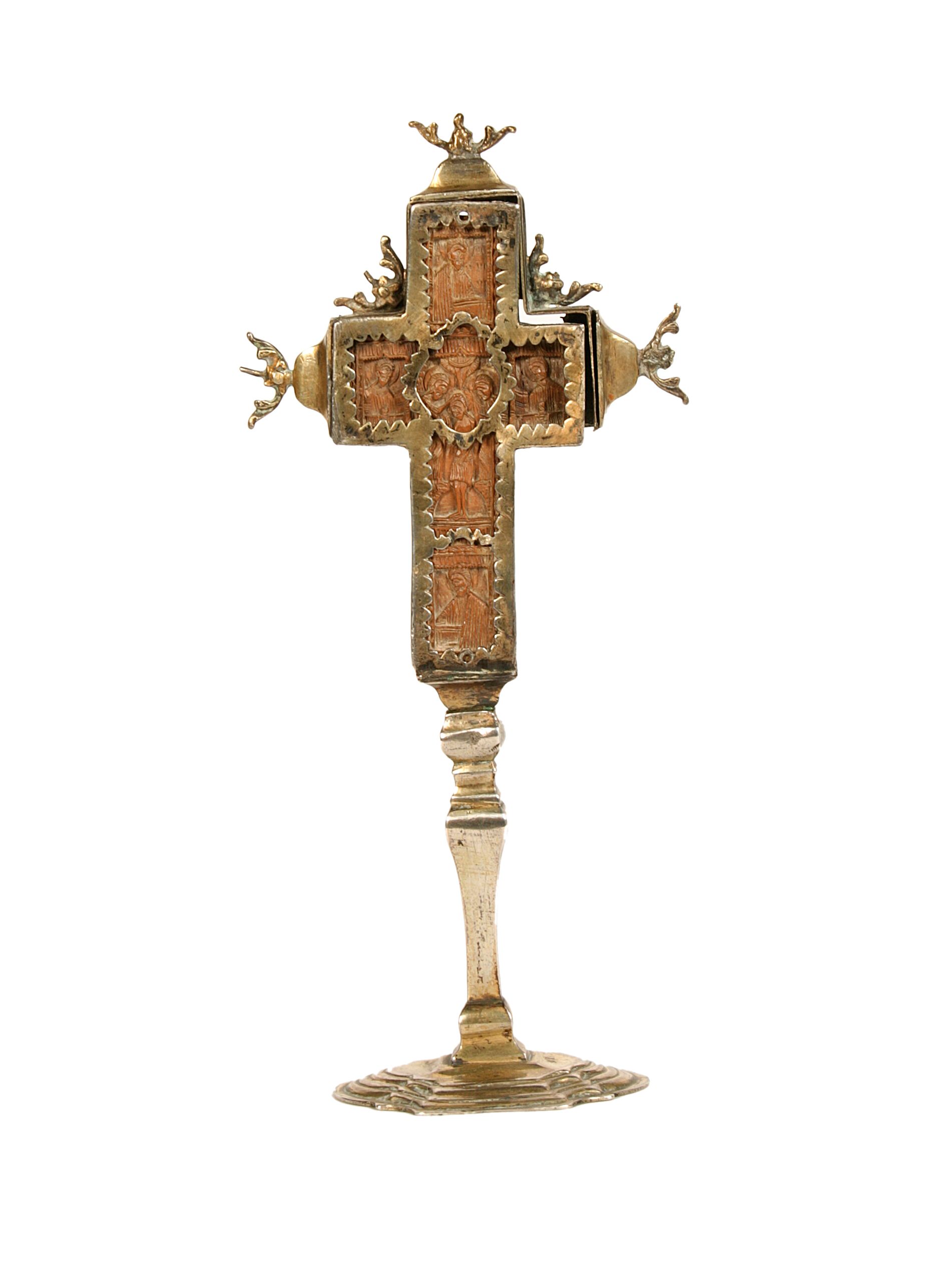 Bonhams : A 17th / 18th century Greek (Mount Athos) silver gilt and ...