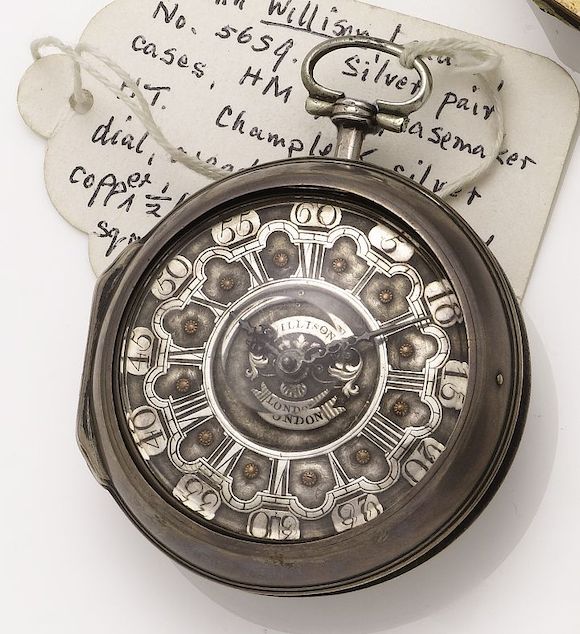 Bonhams : John Willison. A late 18th century silver pair case verge ...