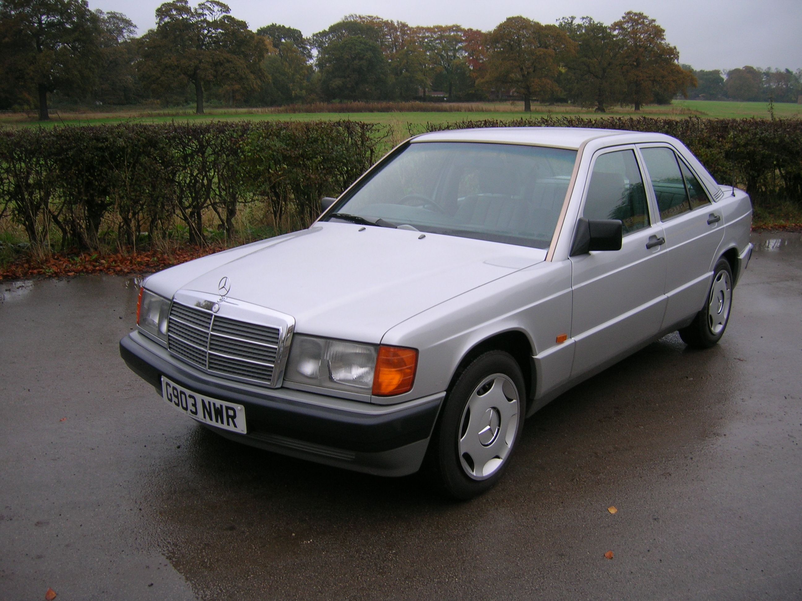 Bonhams Cars : 1990 Mercedes-Benz 190E Saloon Chassis no ...