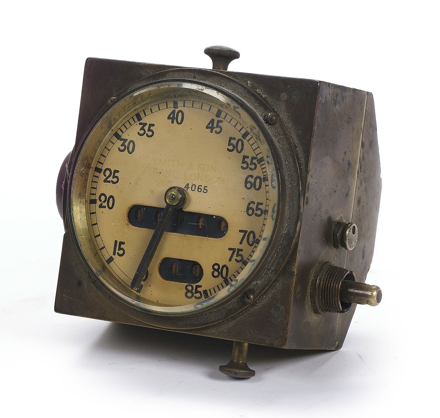 Bonhams Cars : A Smiths 85mph speedometer, circa 1912,