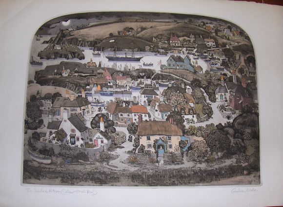 Bonhams : Graham Clarke (British, 1941) The Sailor's Return signed and ...