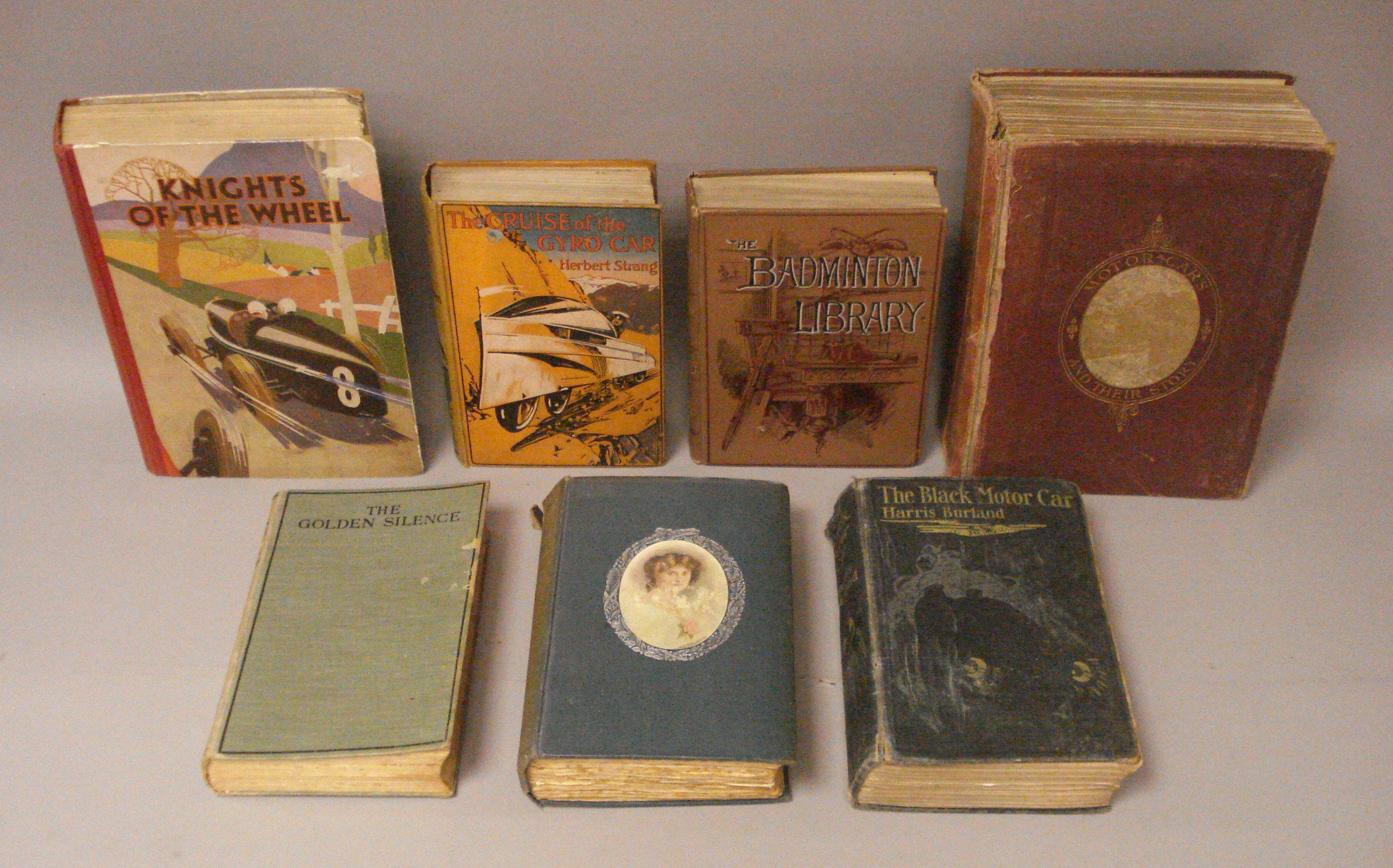 Bonhams Cars Seven Early Motoring Books