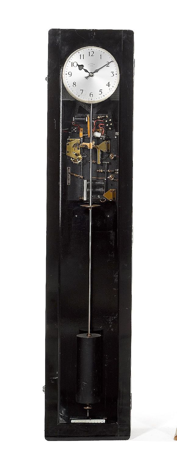 Bonhams : A good 20th century Synchronome master clock Synchronome