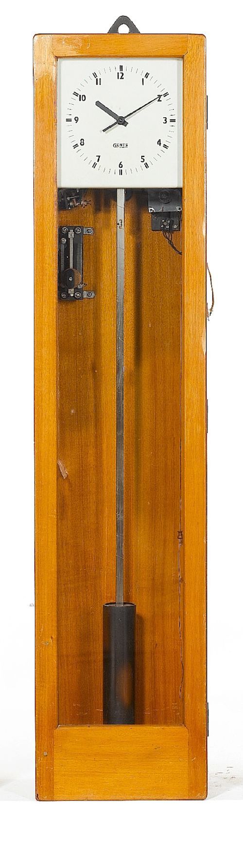 Bonhams : An oak cased Gents electrical master clock circa 1958 Gents ...