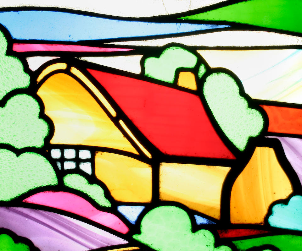 Bonhams An Art Deco Stained Glass Window Panel Circa 1925 30