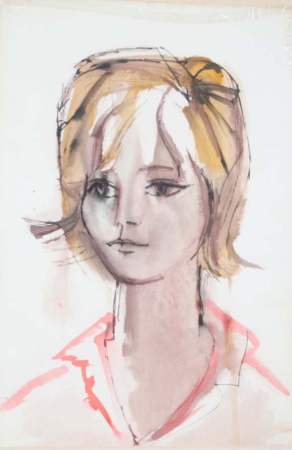 Bonhams : Françoise Gilot (French, born 1921) Portrait of Rose Adeane
