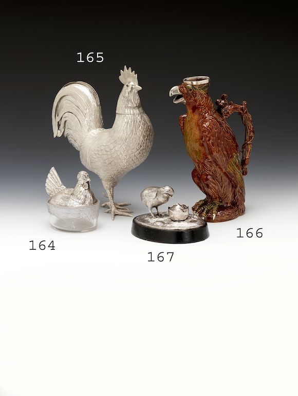 Bonhams : A late 19th century Dutch silver table ornament, maker's mark ...