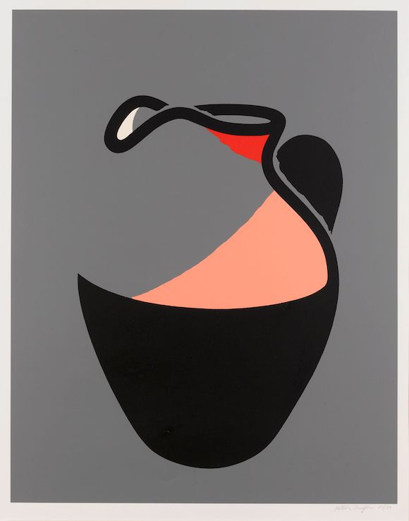Bonhams : Patrick Caulfield (British, 1936-2005) Two colour ...