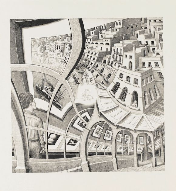 Bonhams : Maurits Cornelis Escher (Dutch, 1898-1972) Print Gallery ...