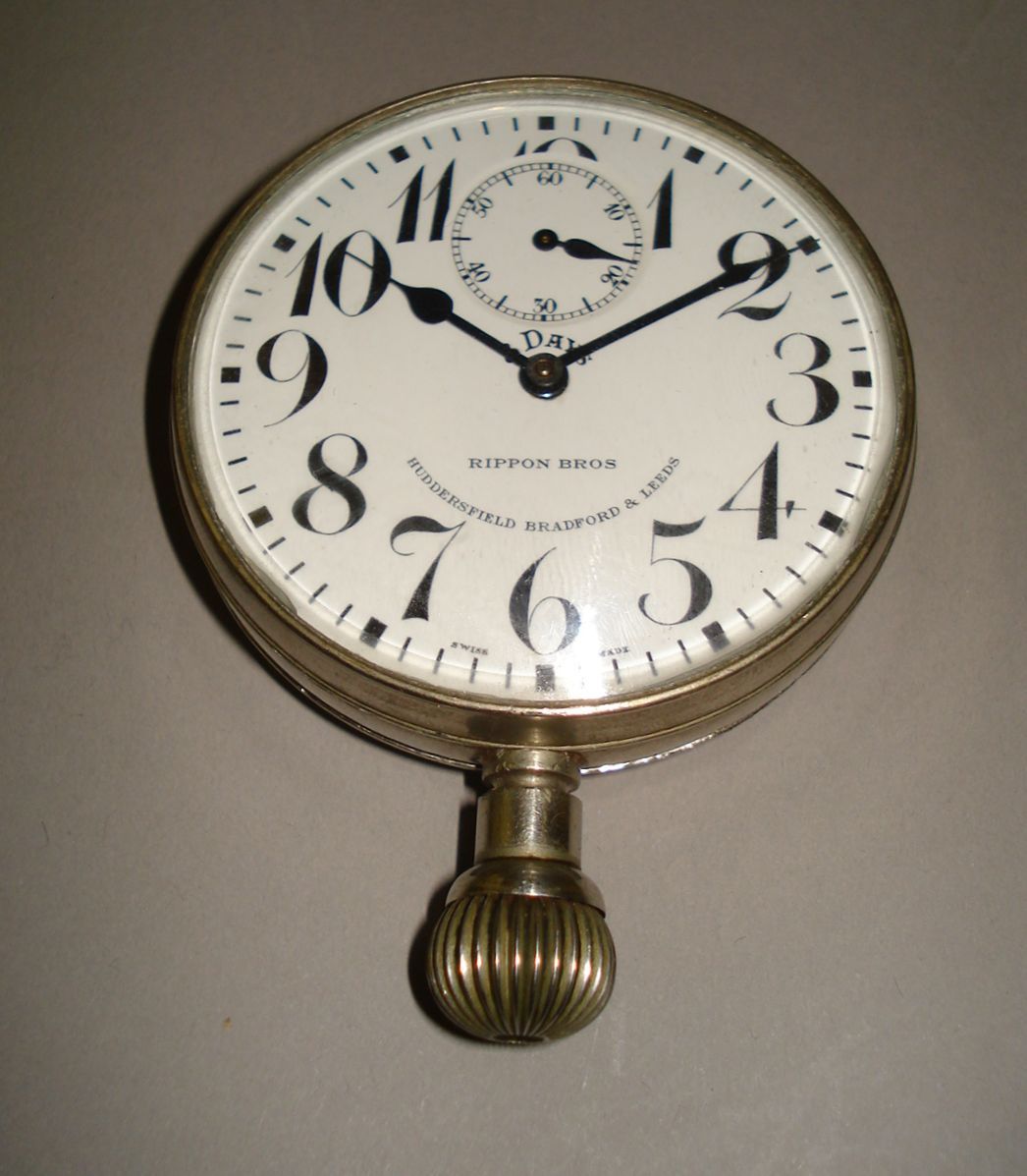 Bonhams Cars : A 'Rippon Bros' 8 day car clock by Doxa, Swiss,