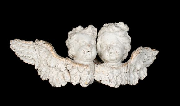 Bonhams : An Italian 17th / 18th century carved and painted relief of ...