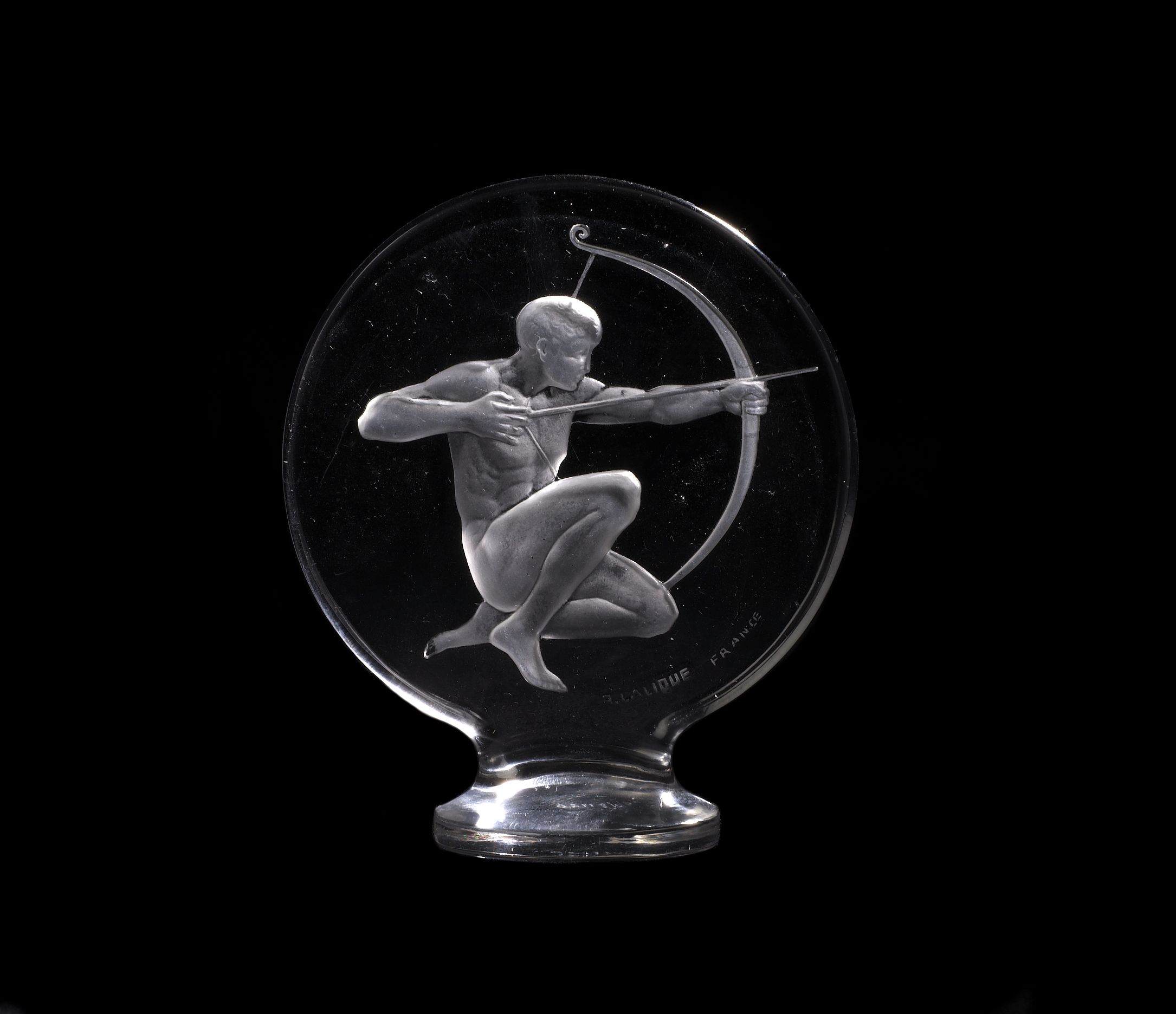Bonhams Cars : An Archer glass mascot by René Lalique, introduced 3rd ...