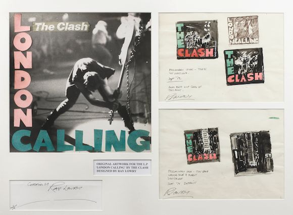 Bonhams : The original album cover artwork by Ray Lowry for 'London ...