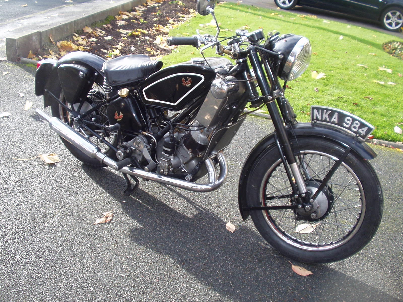 Bonhams Cars : 1952 Scott 596cc Flying Squirrel Frame no. 5119 Engine no. DPY5043