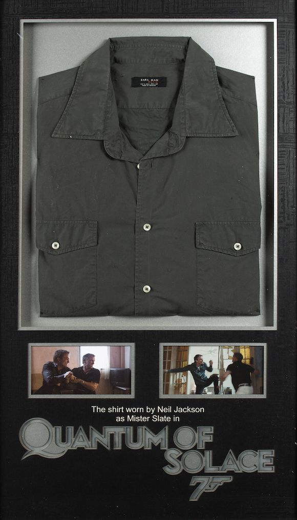 Bonhams : Neil Jackson as Mister Slate from Quantum of Solace, 2008,