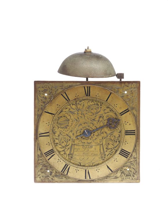Bonhams : A fine late 17th century thirty hour longcase clock movement ...