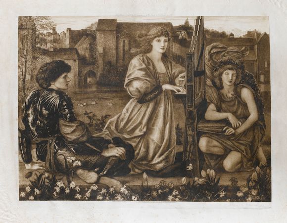 Bonhams : After Sir Edward Coley Burne-Jones, Bt., ARA Le Chant D'Amour ...