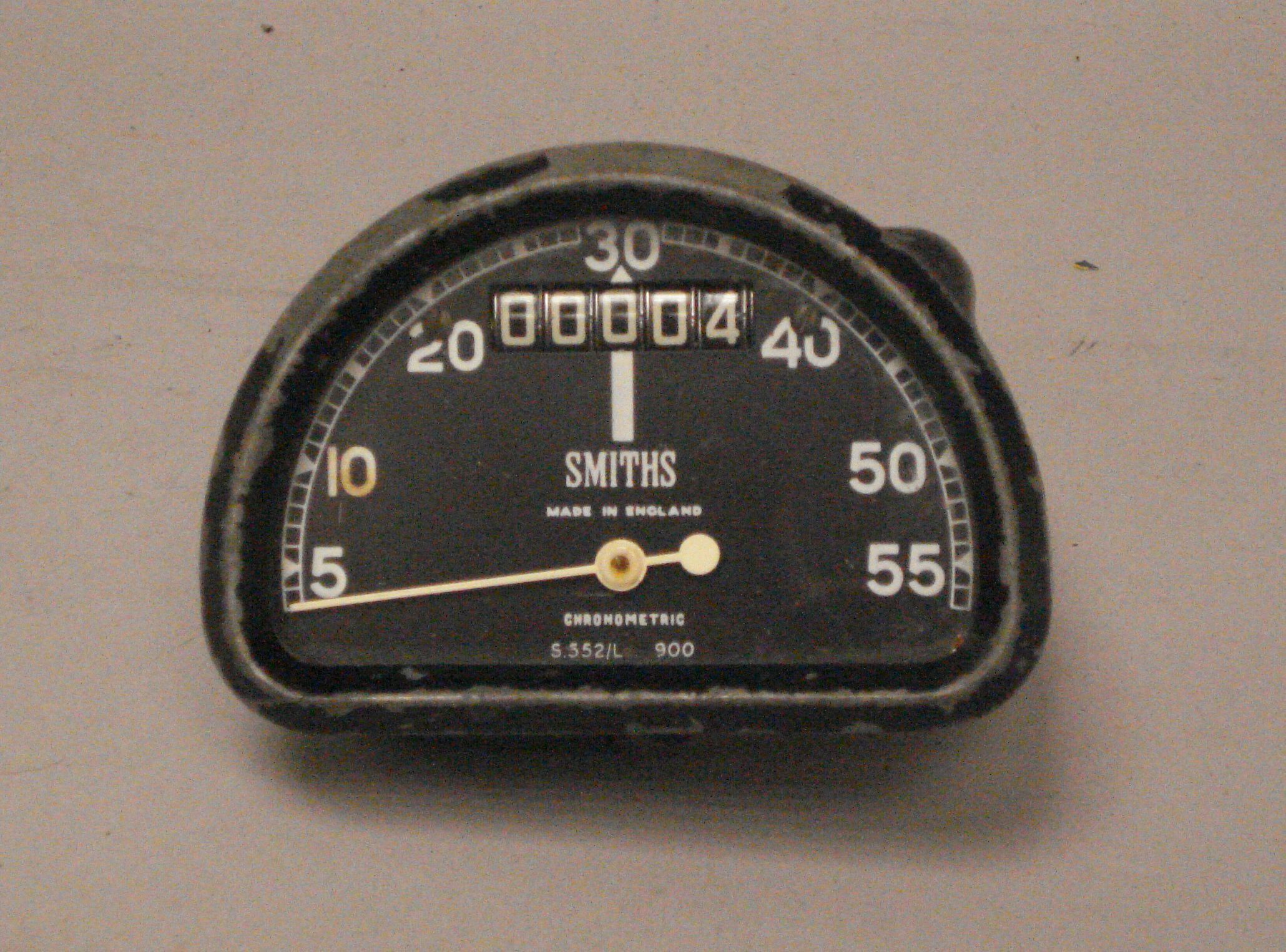 Bonhams Cars : A D-shaped smith’s chronometric speedo for BSA Bantam,