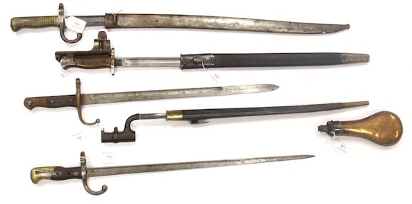 Bonhams : A Chassepot Bayonet