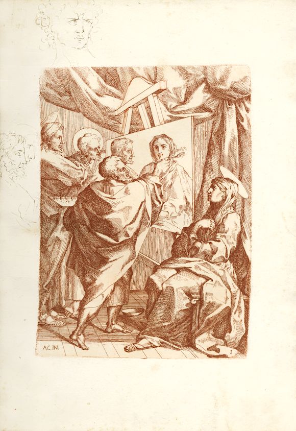Bonhams : CARRACCI (ANNIBALE)] Pensieri diversi lineati et tagliati d ...