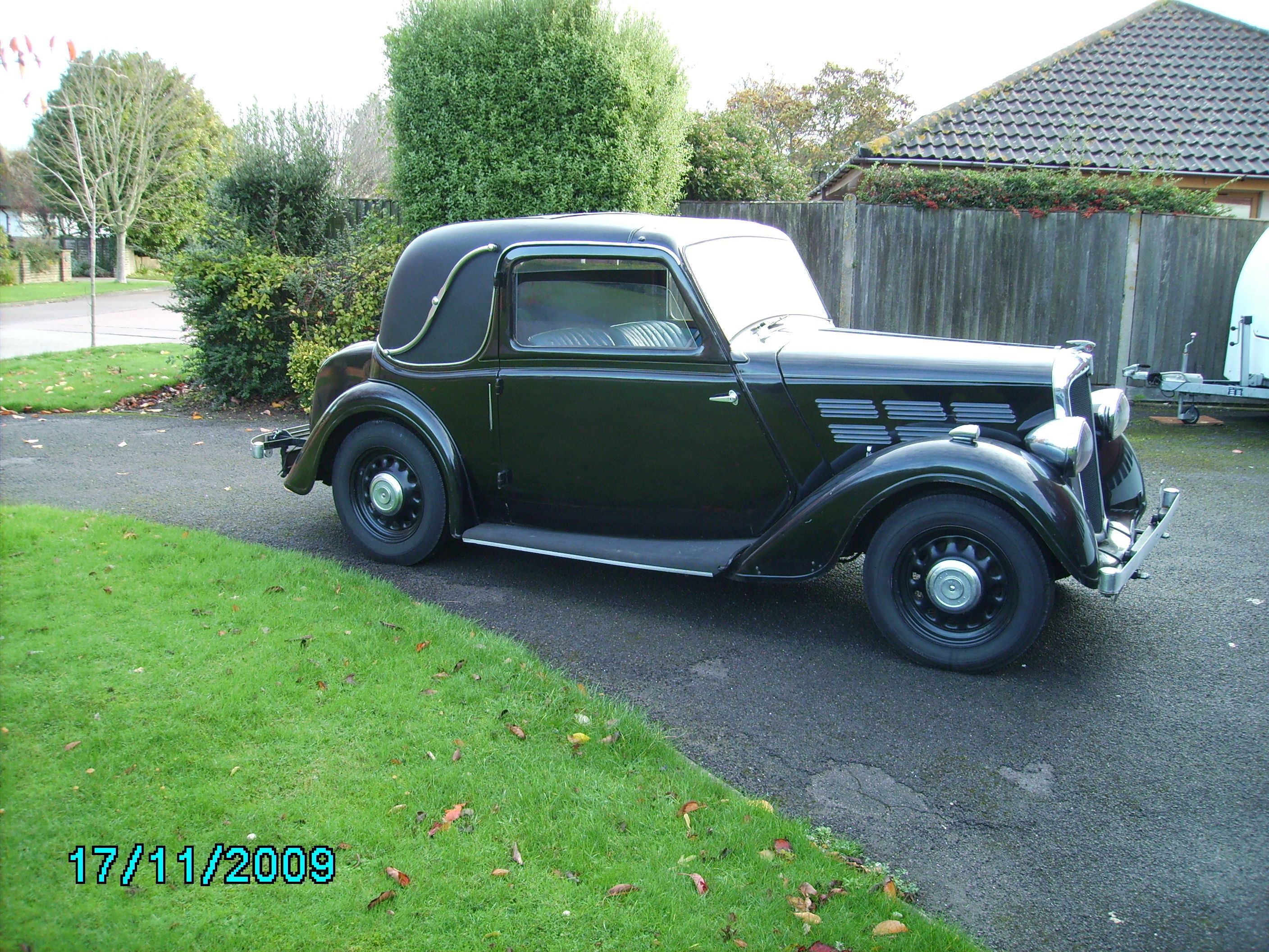 Bonhams Cars : 1935 Morris 12/4 Series II Coupé Chassis no. S2TW65241 ...