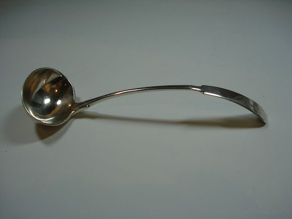Bonhams : An oar pattern toddy ladle By William Jamieson of Aberdeen ...