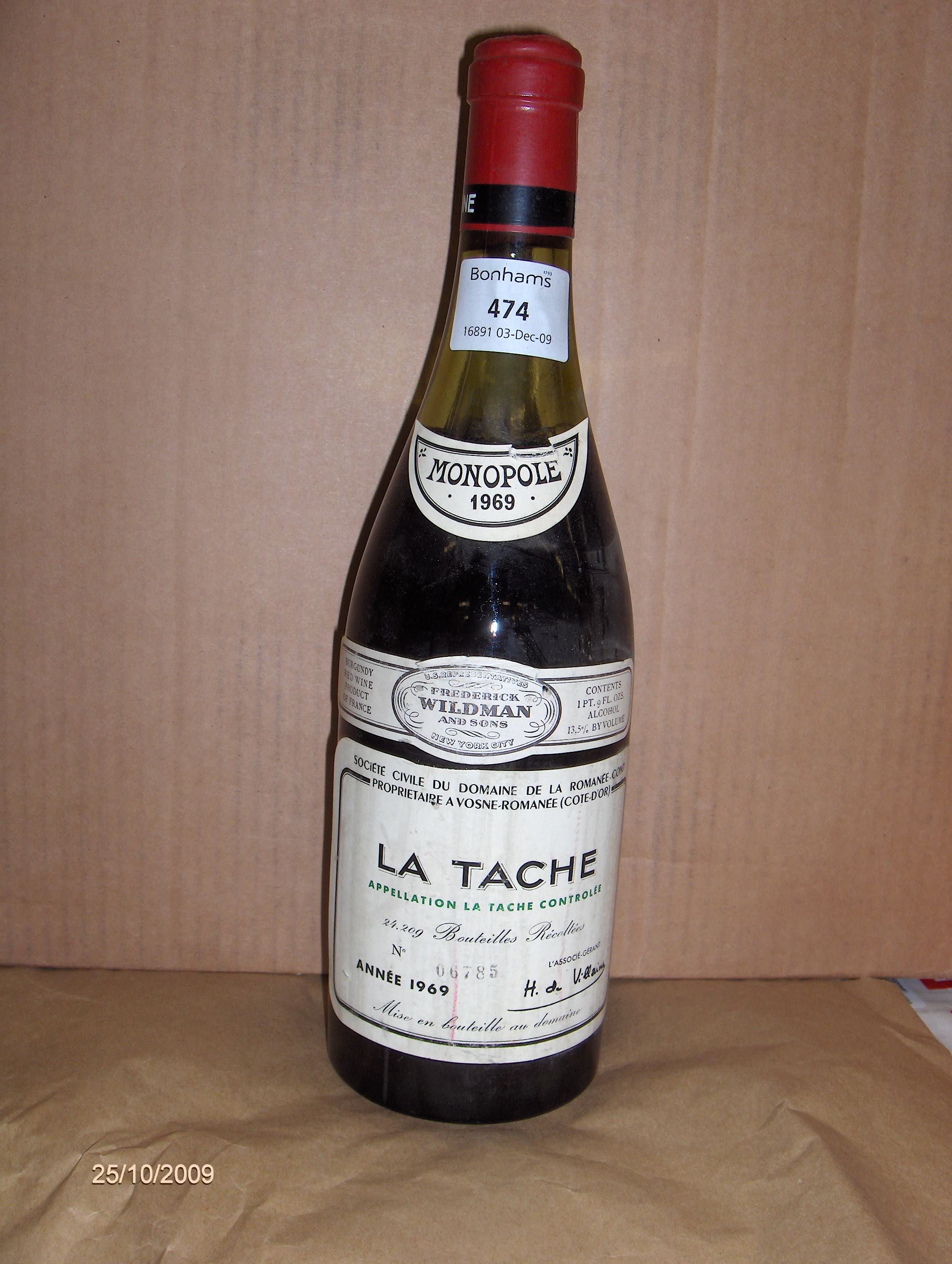 Bonhams : La Tâche 1969 (1)