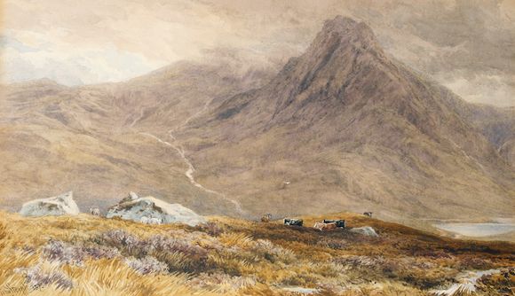 Bonhams : John Steeple (British, 1823-1887) Highland landscape