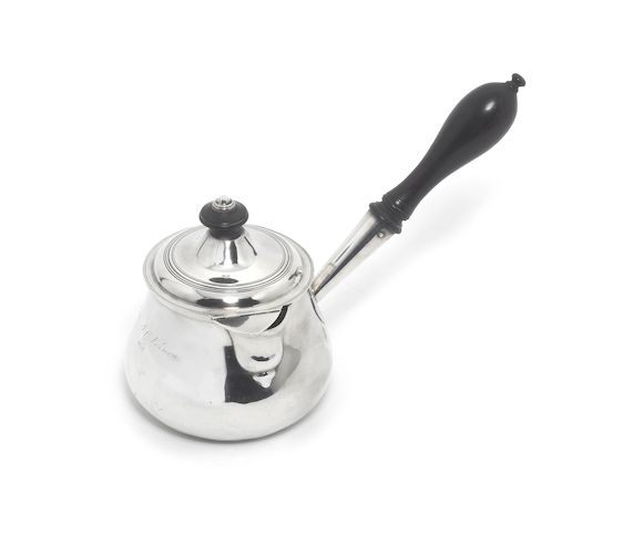Bonhams : A Victorian silver brandy pan and cover, by William Bennett ...