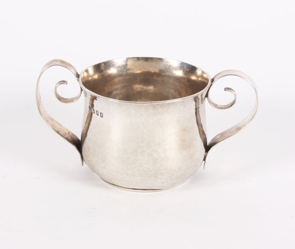 Bonhams : A late Victorian Britannia Standard silver porringer By John ...