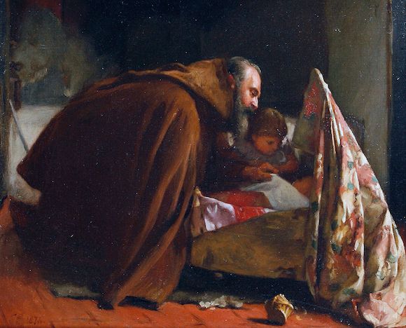Bonhams : Attributed to Claude-Andrew Calthrop (British, 1845-1893) The ...