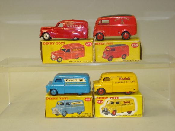Bonhams : Dinky Commercial vans 4