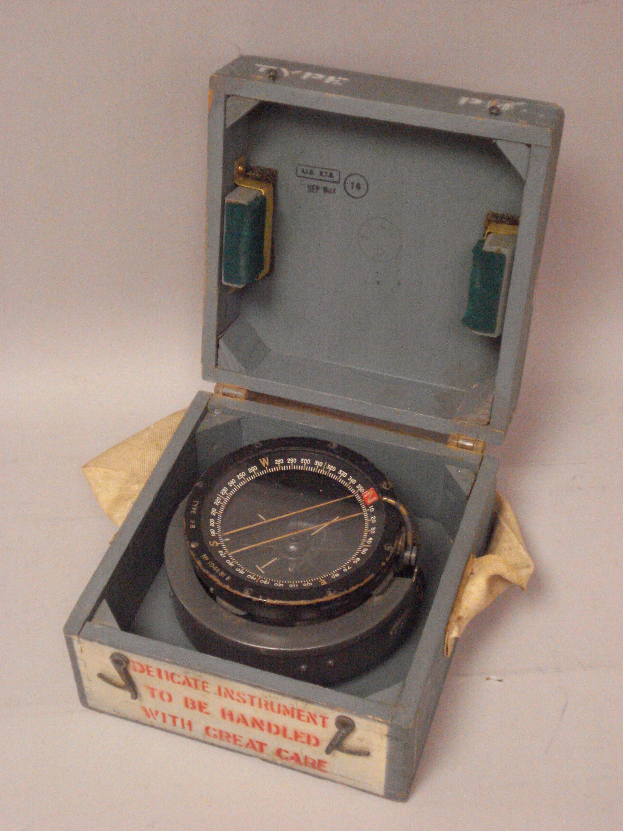 Bonhams Cars : A compass suitable for a Spitfire aircraft, 1944,