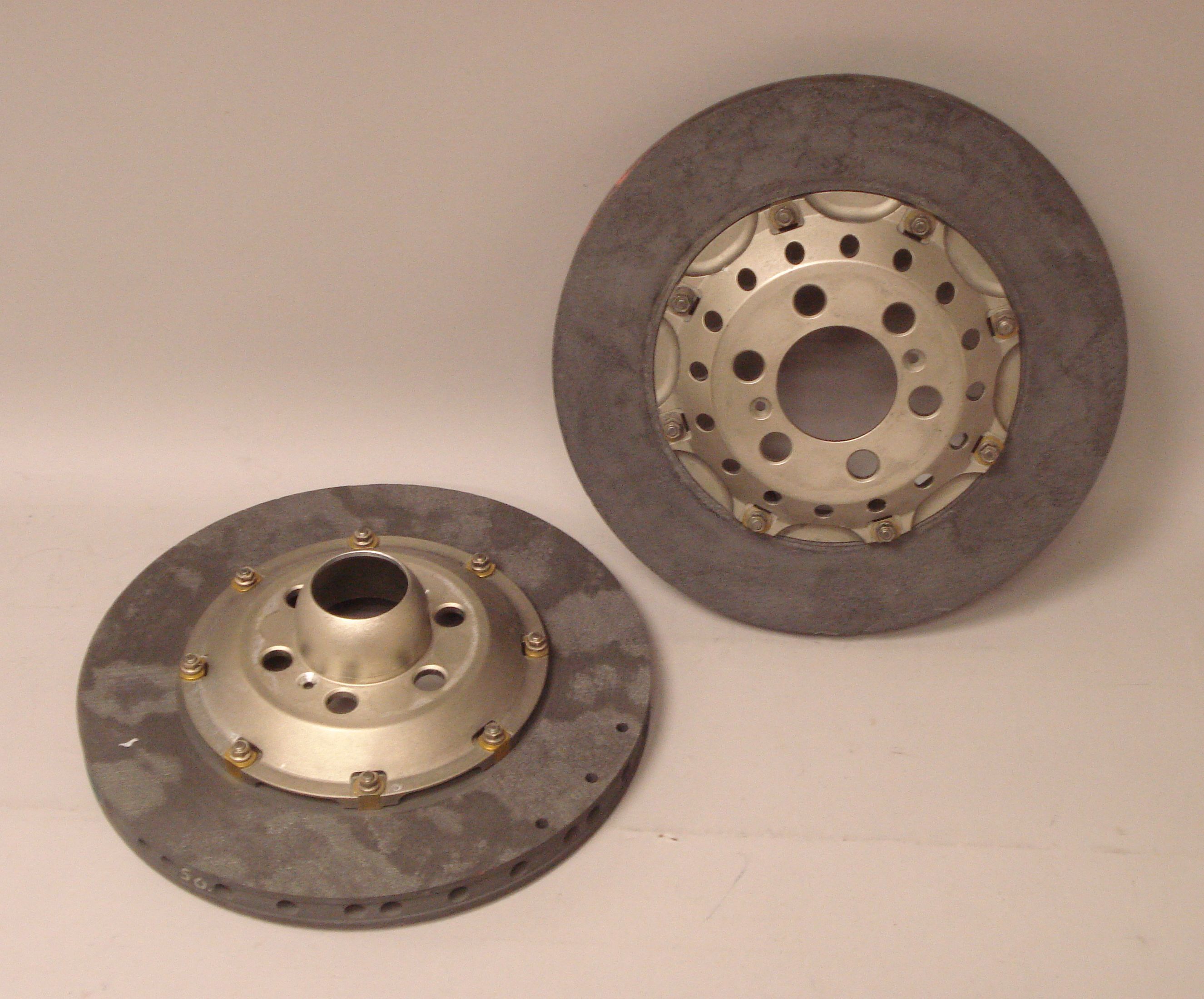 Bonhams Cars : Two Williams Formula 1 car brake discs,